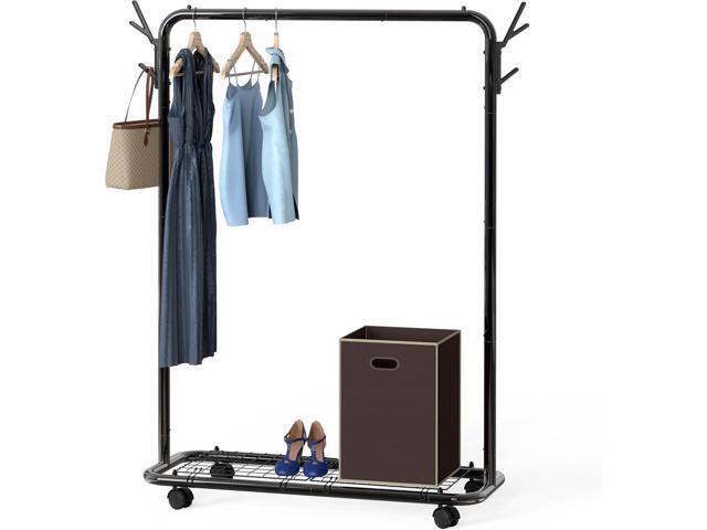 Click here for Simple Houseware Industrial Style Garment Rack wit... prices