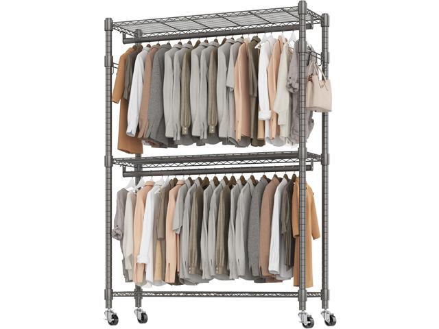 Click here for BATHWA Heavy Duty Garment Rack on Wheels  Rolling... prices