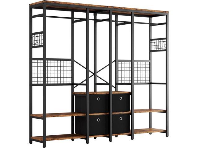 Click here for IRONCK Garment Racks with Shelves 4 Drawers and 8... prices