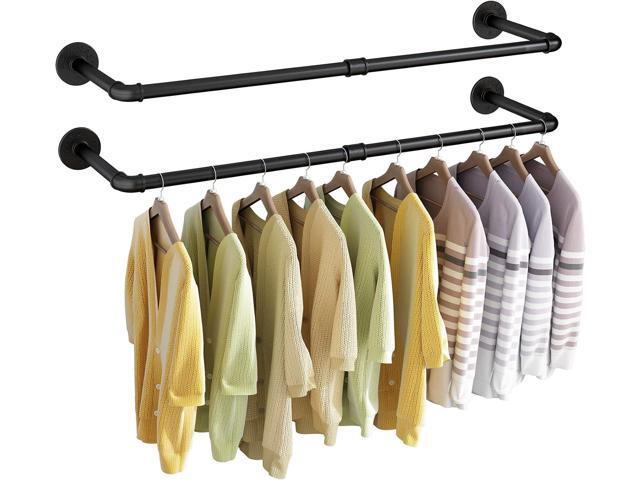 Click here for Wall Mounted Clothes Rack 38.4in  Industrial Pipe... prices