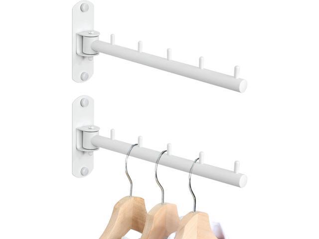 Click here for Swing Clothes Hanger Rack 2-Pack Garment Racks Wal... prices