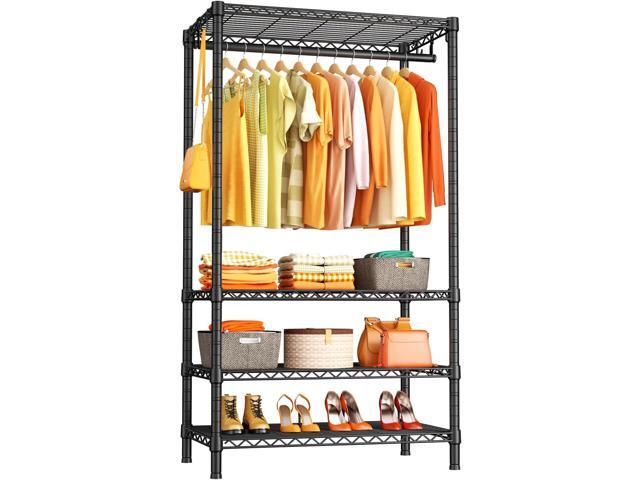 Click here for Ulif H4 Portable Closets  4-Tier Metal Clothes Gar... prices