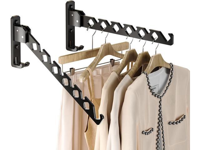 Click here for Dr. DJ Wall Mount Coat Hanger Holder Black Clothes... prices