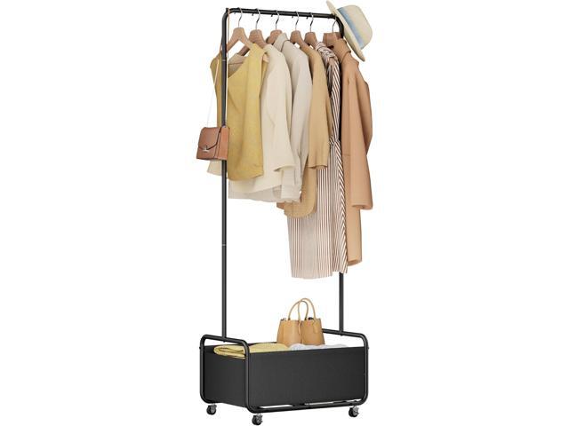 Click here for Dunatou Small Clothes Rack with Wheels  Heavy Duty... prices