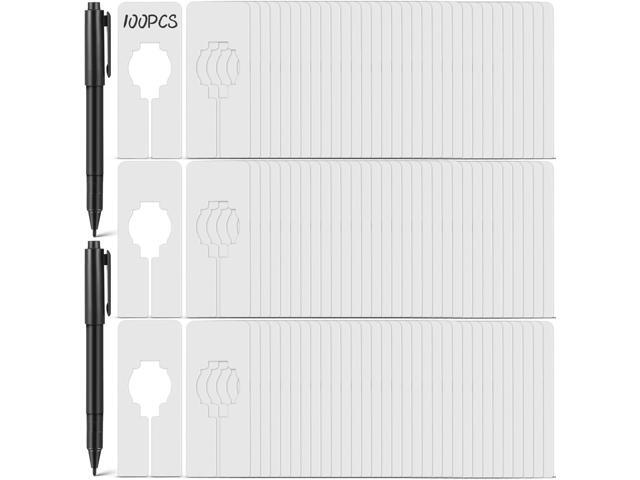 Click here for Blulu 100 Pack Closet Rack Dividers Rectangular wi... prices