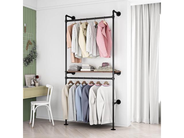 Click here for DR. IRON Industrial Pipe Clothing Racks with Vinta... prices