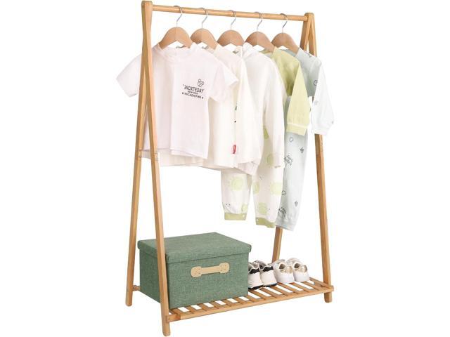 Click here for Small Clothes Rack Kids Dress Up Storage for Playr... prices