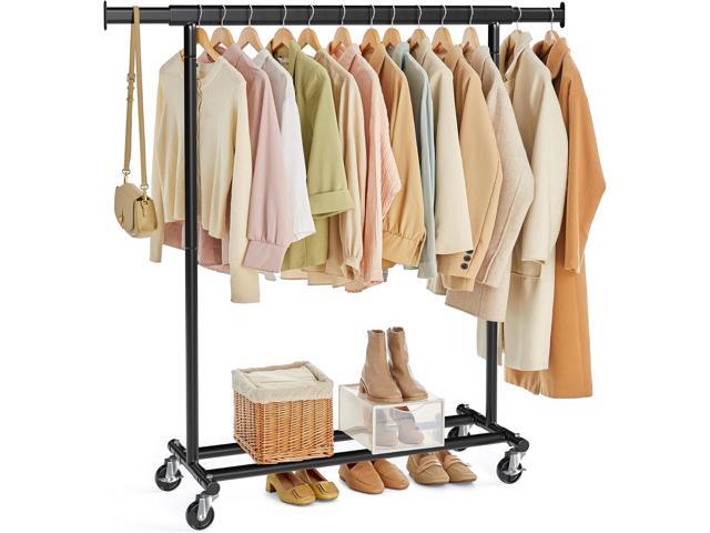 Click here for SONGMICS Clothes Rack with Wheels  Heavy-Duty Clot... prices