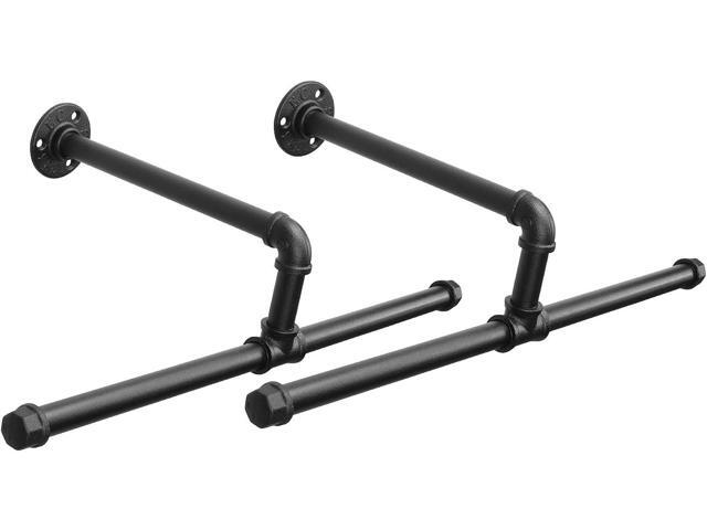 Click here for Industrial Pipe Clothes Rack Wall-Mounted  Multi-p... prices