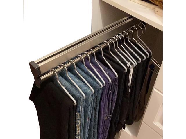 Click here for Closet Clothes Hanger Rail Pull-Out Closet Rod 30-... prices
