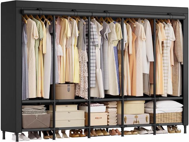 Click here for SONGMICS Wardrobe Closet  83.5 Inch Large Capacity... prices