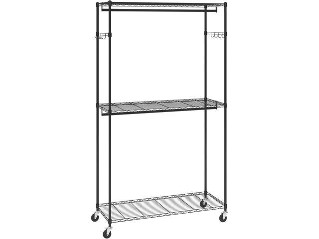 Click here for VEVOR Heavy Duty Clothes Rack  Rolling Clothing Ga... prices
