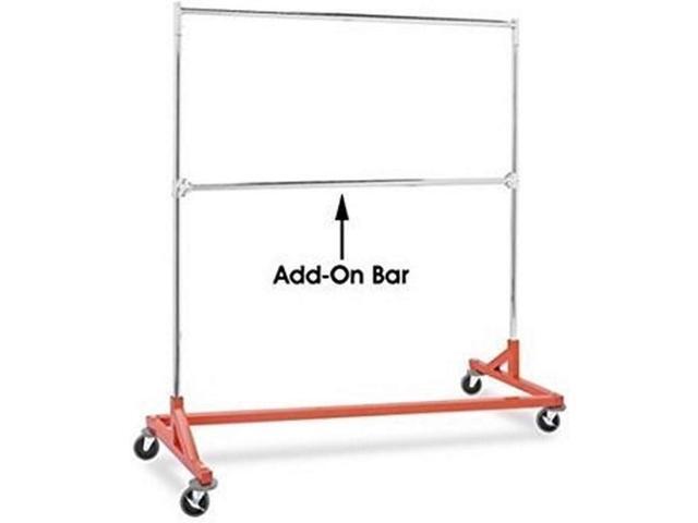 Click here for Commercial Grade Double Bar Rolling Z Rack with Ne... prices