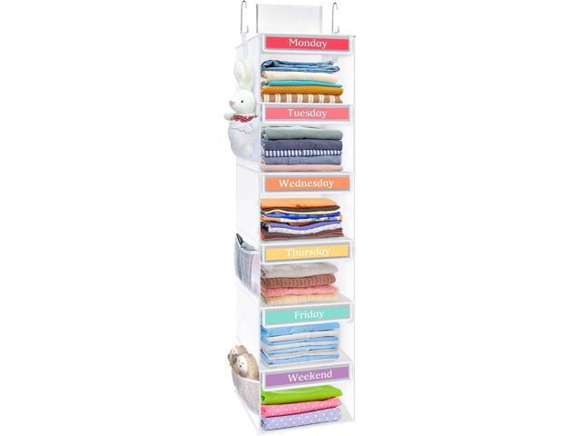 Click here for Fixwal 6-Shelf Weekly Clothes Organizer for Kids w... prices