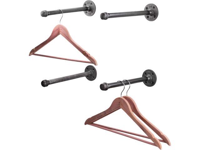 Click here for PIPE DECOR Industrial Pipe Wall Mounted Clothing R... prices