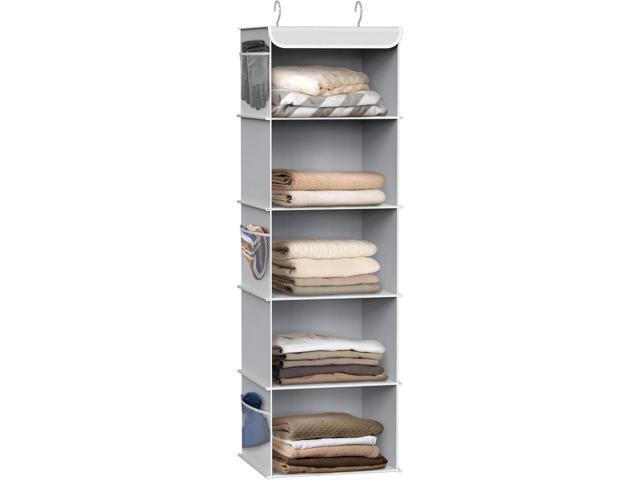 Click here for Simple Houseware 5 Shelf Hanging Closet Organizer... prices