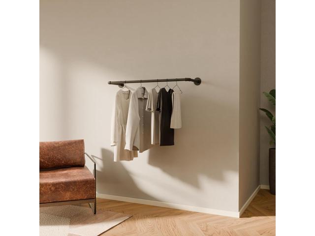 Click here for Industrial Wall Mounted Clothes Rack - Heavy Duty... prices