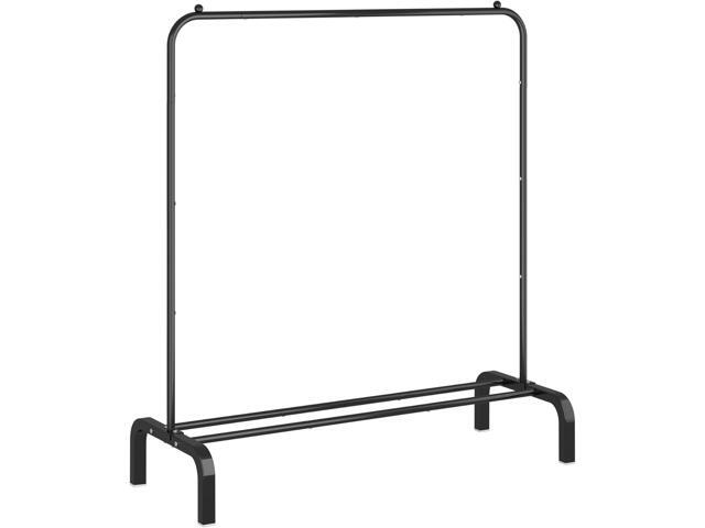 Click here for Clothes Rack Metal Clothing Rack with Bottom Shelf... prices
