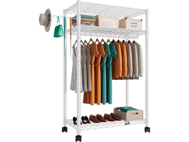 Click here for PUNION T1 Heavy Duty Rolling Garment Rack 3 Tiers... prices