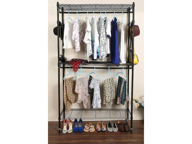 Click here for Himimi 3 Tier Heavy Duty Garment Rack  Portable Wi... prices