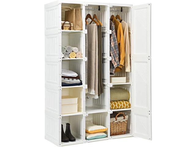 Click here for Tangkula Portable Closet Wardrobe  Foldable Clothe... prices