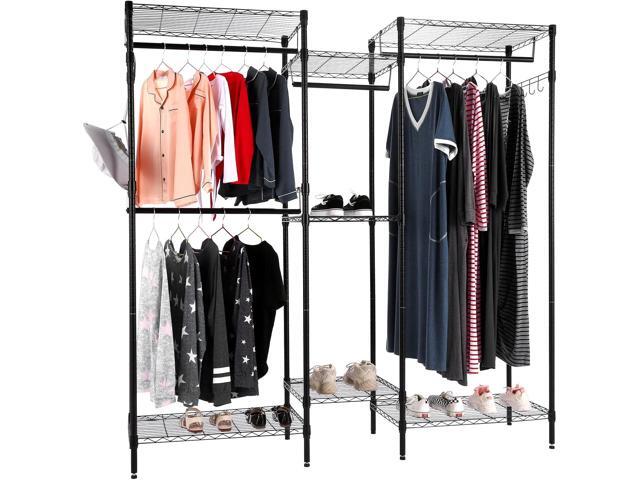 Click here for Homdox Free Standing Closet  Wire Shelving Clothin... prices