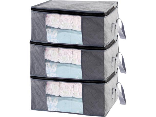 Click here for Storage Clothes Bins Closet Bags - 35L Containers... prices