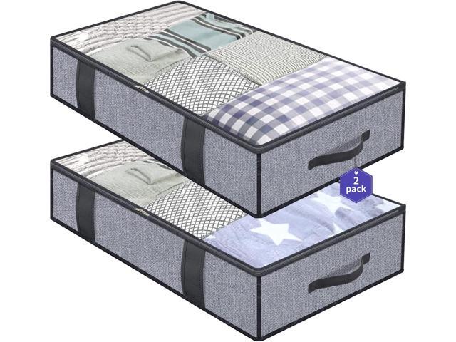 Click here for Onlyeasy Foldable Underbed Bags 2 Pack - Blankets... prices