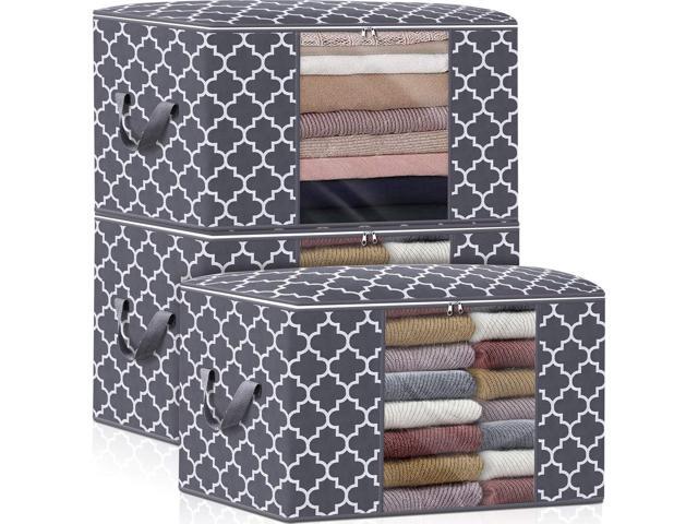 Click here for WISELIFE Storage Bags  Large Blanket Clothes Organ... prices