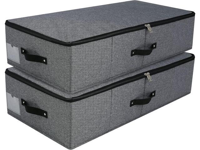 Click here for AMJ Foldable Under Bed Storage Basket Container [2... prices