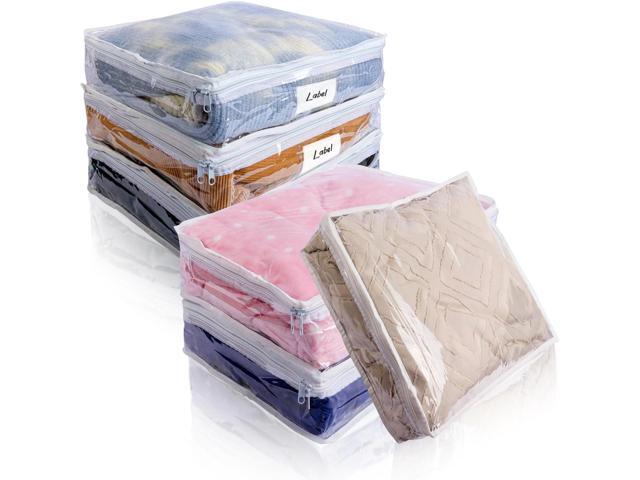 Click here for Clear Zippered Storage Bags Plastic Sweater Storag... prices