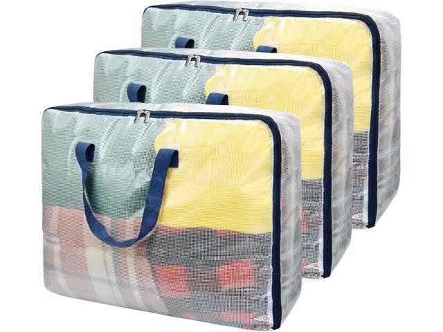 Click here for Clear Storage Bags with Zipper  75L Extra Large Ca... prices