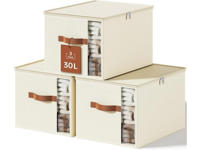 Click here for Clothes Storage Bins with Sturdy Frames  Foldable... prices