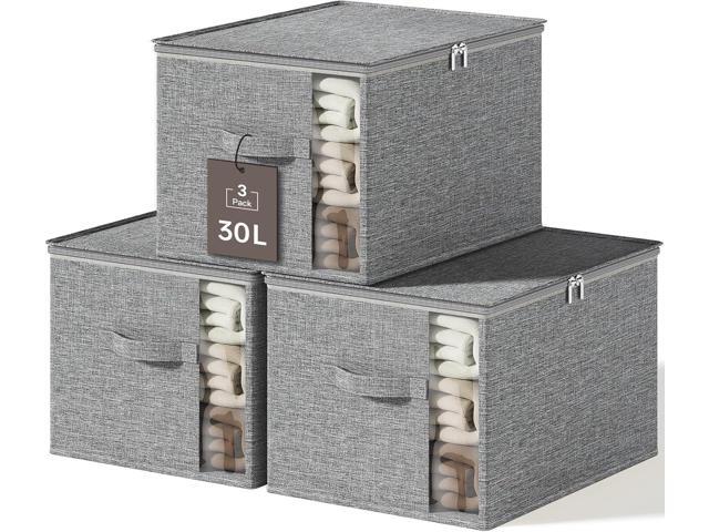 Click here for Clothes Storage Bins with Sturdy Frames  Foldable... prices