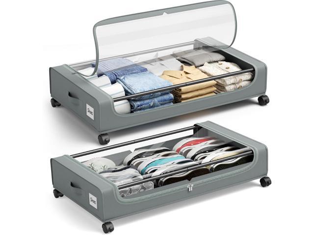 Click here for Under Bed Storage Containers with Clear Lid  Large... prices