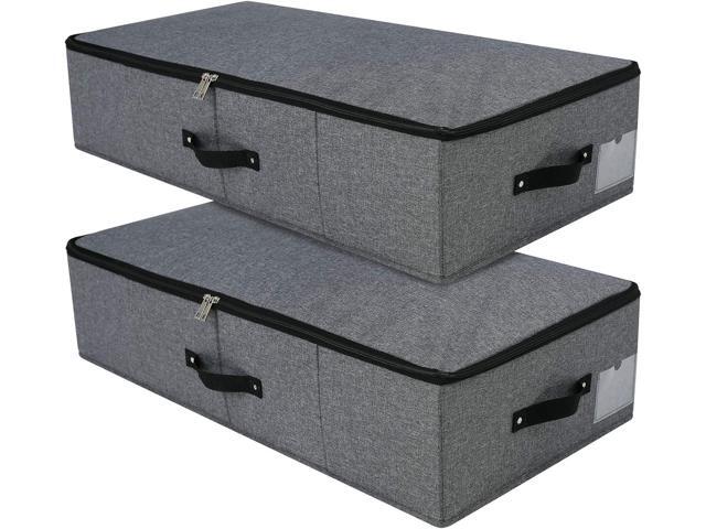 Click here for 2PCS Foldable Under Bed Storage Box with Plastic S... prices