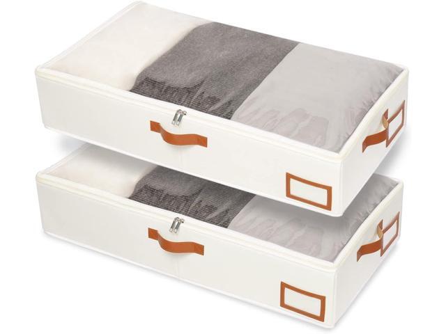 Click here for Yawinhe Under Bed Storage  2 Pack Closet Organizer... prices