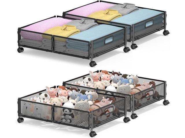 Click here for Under Bed Storage with Wheels  Rolling Under Bed S... prices