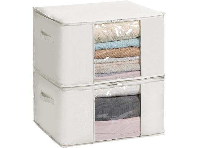 Click here for TYEERS Large Storage Bags with Zipper and Clear Wi... prices