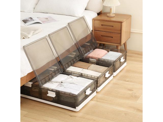 Click here for 2-Pack Under Bed Storage Containers with Wheels -... prices