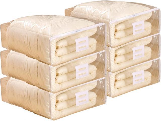 Click here for Clear Vinyl Zippered Storage Bags with Handle 15x1... prices