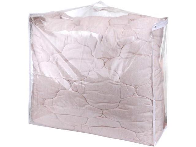 Click here for Set of 2 With Handles  Zippered Clear Vinyl Storag... prices