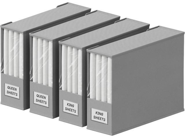 Click here for Lifewit 4 Pack Bed Sheet Organizer  Foldable Beddi... prices