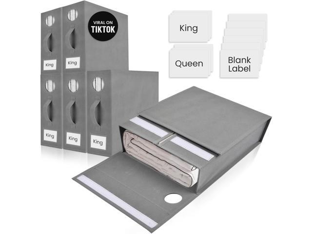 Click here for 6 Pack Bed Sheet Organizer and Storage  Foldable S... prices