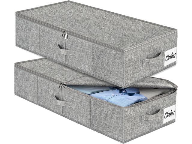 Click here for Under Bed Storage Container Bins 2 Pack  Low Profi... prices