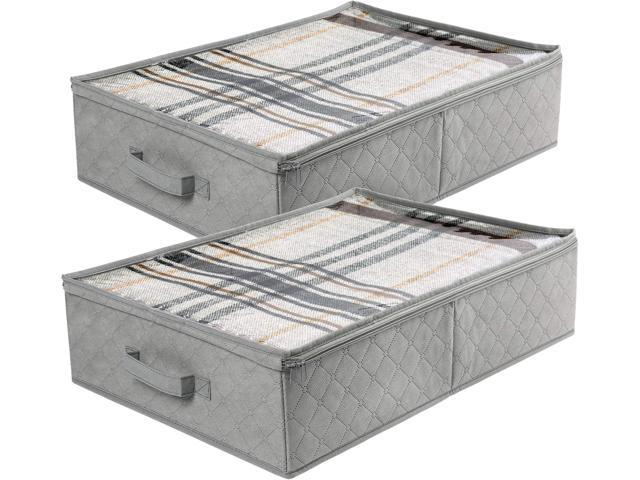Click here for LotFancy Foldable Under Bed Storage Bags  Closet O... prices