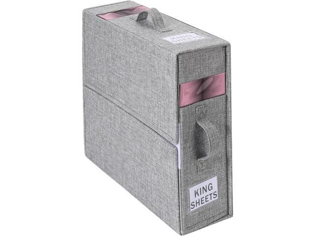 Click here for Bed Sheet Organizers and Storage Foldable Linen Sh... prices