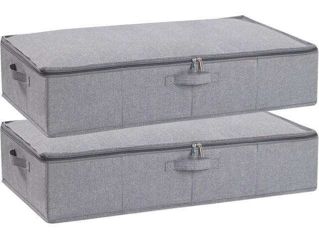 Click here for Underbed Storage Box  23.6 x 11.8 x 5.9 Inch Cloth... prices