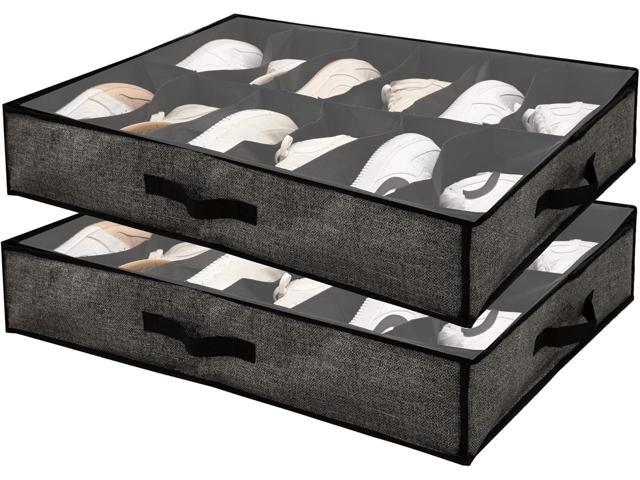 Click here for Under Bed Shoe Storage Organizer  Set of 2 for 24... prices