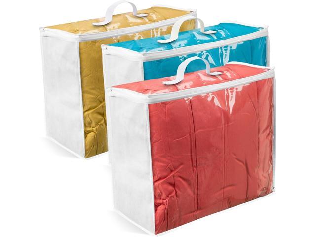Click here for Storage Bags 20x20x8  3 Pack Durable Zippered Stor... prices